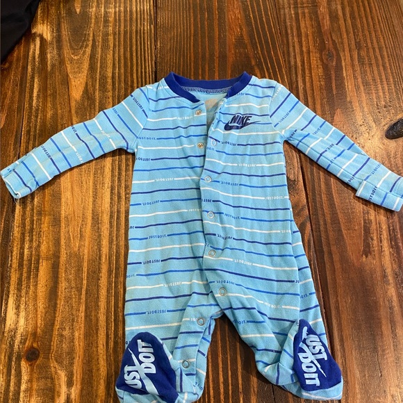 Nike | Pajamas | Nike 3 Month Button Up Sleeper | Poshmark